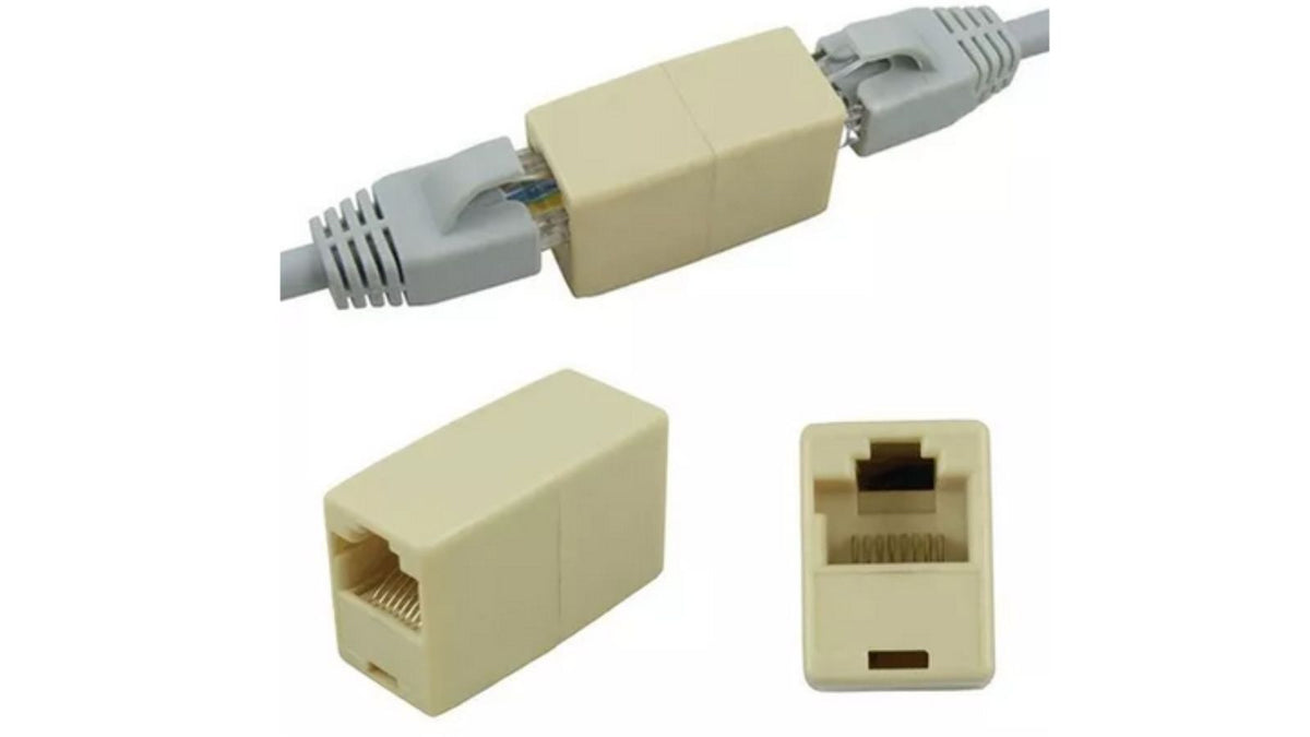 Cople Jack a Jack RJ45 8 contactos – Tronics Led®